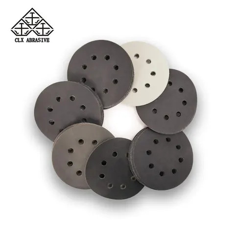 Buy 5inch 8 Holes High Quality Silicon Carbide Sand Disc For Polishing ...