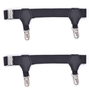 Buy Adjustable Elastic Garter For Men Garter Belt With Non-slip Locking ...