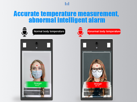 Buy Ai Facial Recognition Camera Time Attendance Machine Face Control ...