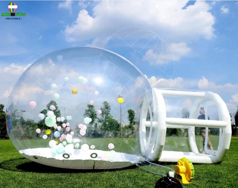 Buy Airfun Inflatable Bubble House Transparent Tent Outdoor Portable ...