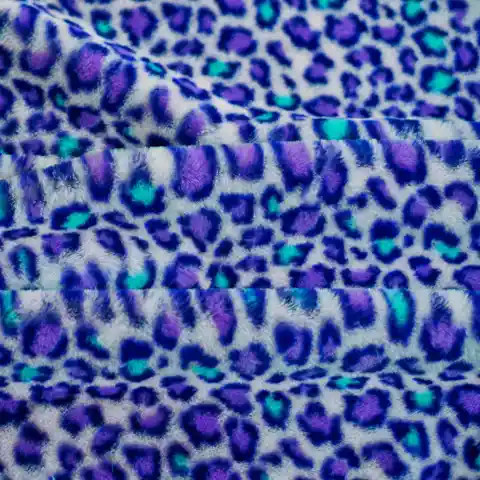 Buy Cheetah Design Faux Rabbit Fur For Making Hand Bag Fluffy Shoes ...