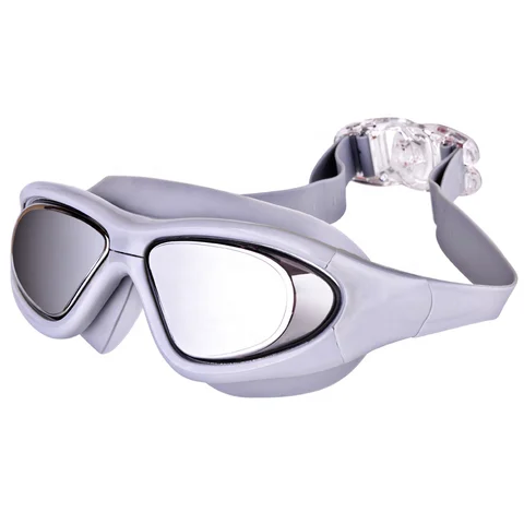 Buy Comfortable Fitting Adult Swimming Goggles With Anti-fog Mirror ...