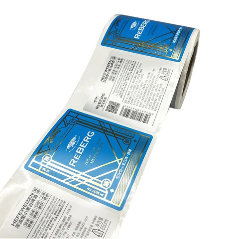 Buy Custom Adhesive Waterproof Synthetic Products Roll Label Stickers ...