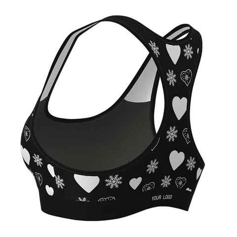 Buy Custom Bralette Print Pattern Best Seller Flower Pattern Cartoon ...