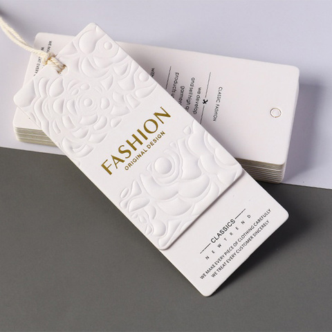 Buy Custom Garment Shirt Shoes Bags Swing Hang Tag Designs Eco-friendly ...
