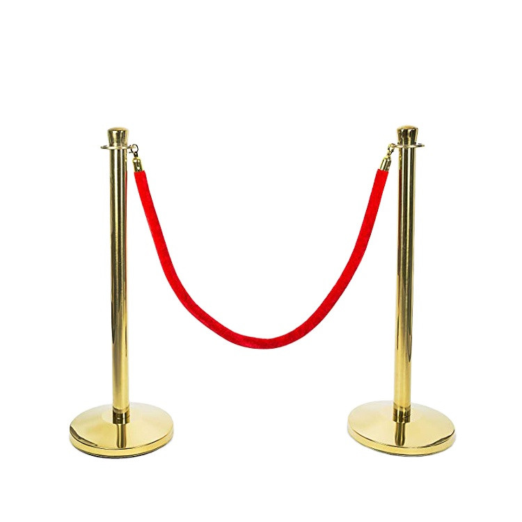 Buy Custom Gold Stainless Steel Retractable Stackable Post Queue ...