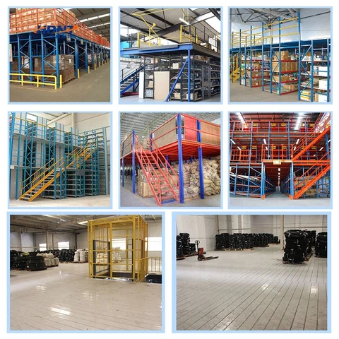 Buy Custom Industrial Storage H Beam Steel Work Platforms Warehouse ...