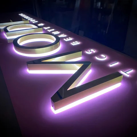 Buy Custom Logo Led Sign Backlit Sign Led Sign Board Outdoor ...