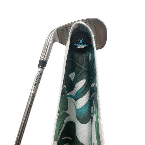 Buy Custom Magnetic Microfiber Golf Bag Towel With Clip And Strong ...