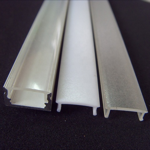 Buy Custom Plastic Extrusion Led Light Diffuser For Tube Lamp Linear ...