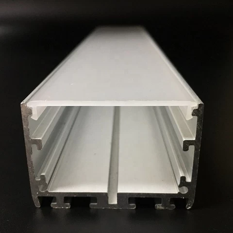 Buy Custom Plastic Led Lighting Strip Profile For Linear Curtain Wall ...