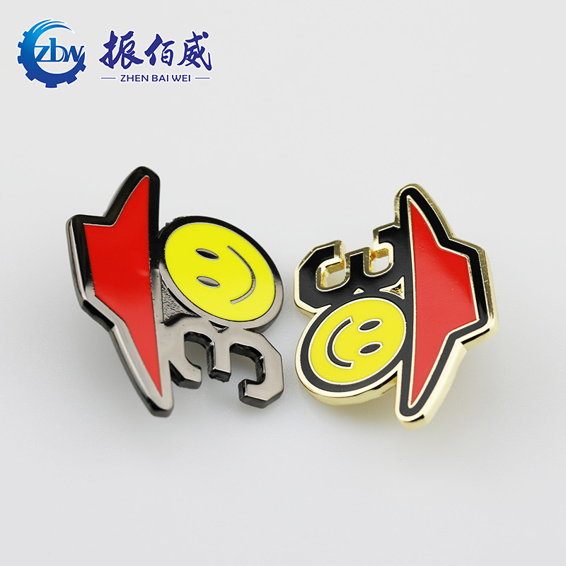 Buy Customized Lapel Brooch Logo Cartoon Hard Enamel Button Clutch ...