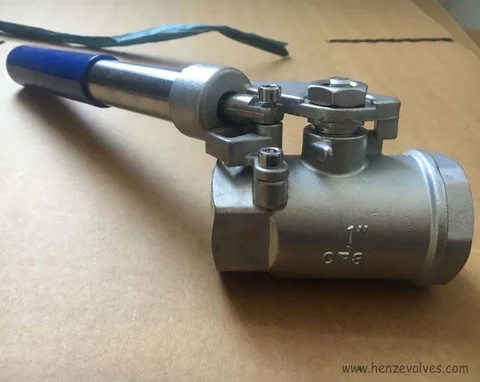 Buy Deadman Ball Valve&spring Return Handle Ball Valves&self Closing ...