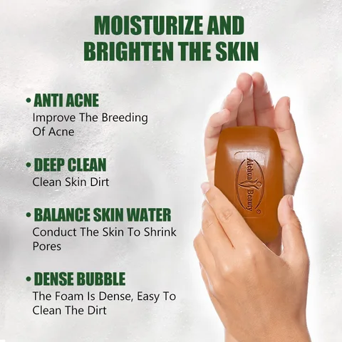 Buy Deep Cleansing Skin Whitening Bath Soaps Licorice Root Moisturizing ...