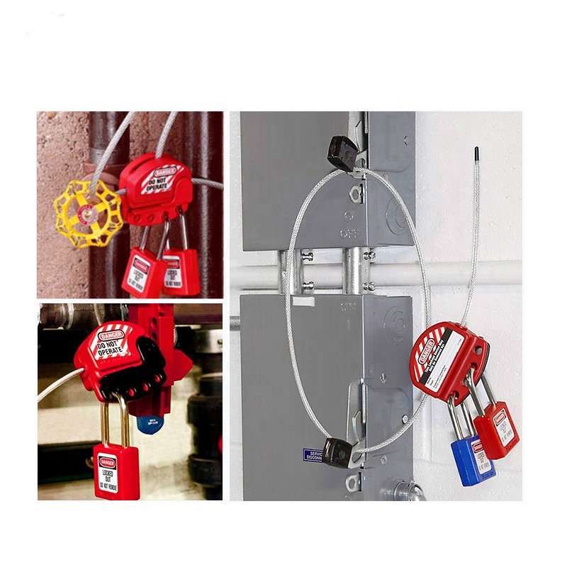 Buy Design Wire Cable Lockout,security Adjustable Safety Cable Wire ...