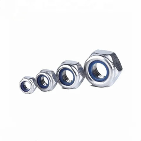 Buy Din En Iso 7040 Prevailing Torque Type Hexagon Regular Self Locking Nuts from D & T (tianjin ...