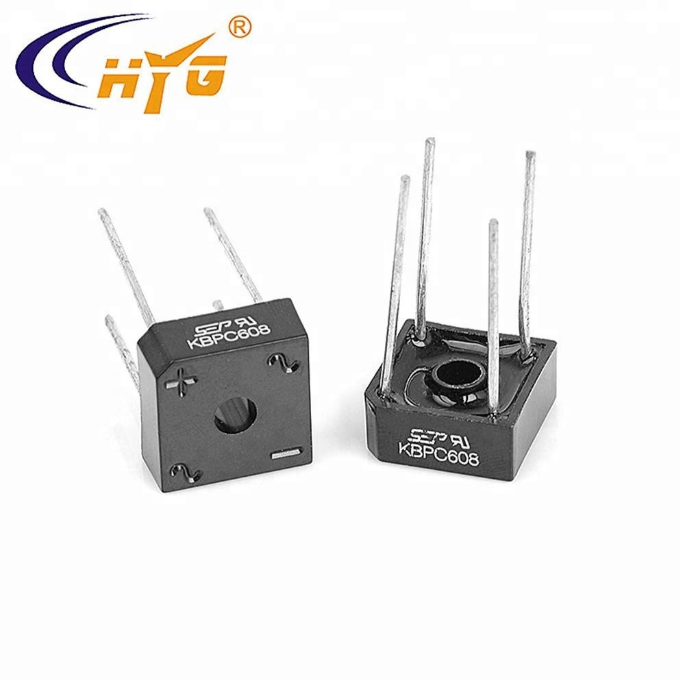 Buy Electronic Components Sep Kbpc606 Square Diodes Bridge Rectifier 6a ...
