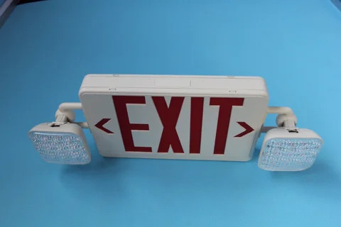 Buy Exquisite Workmanship Rechargeable Emergency Exit Sign Light Combo ...