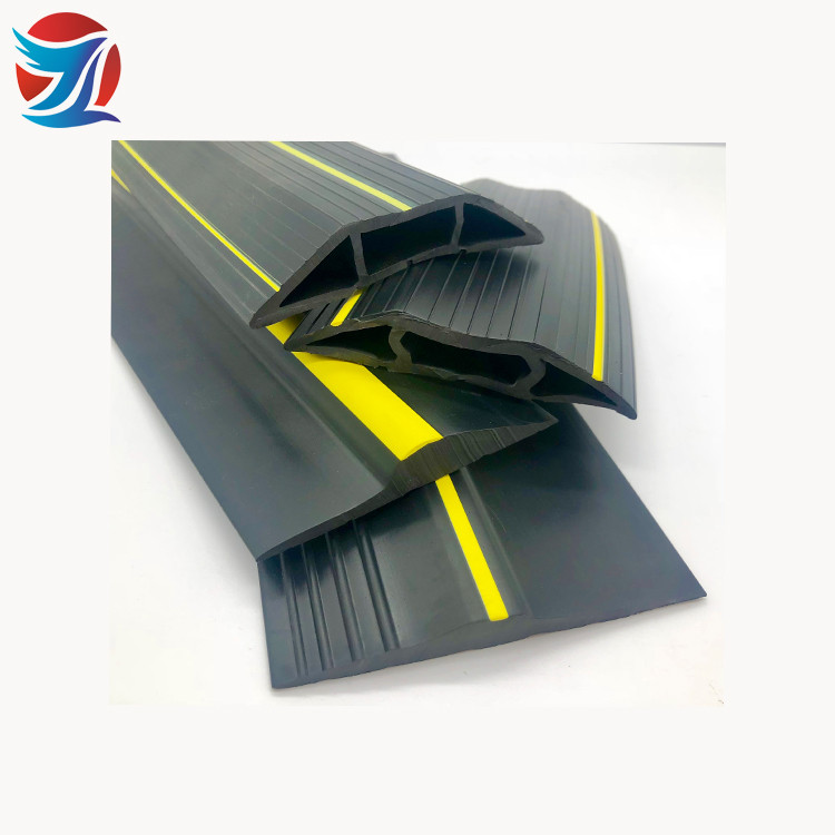 Buy Extruded Rubber Black With Yellow Garage Door Weatherseal Threshold ...