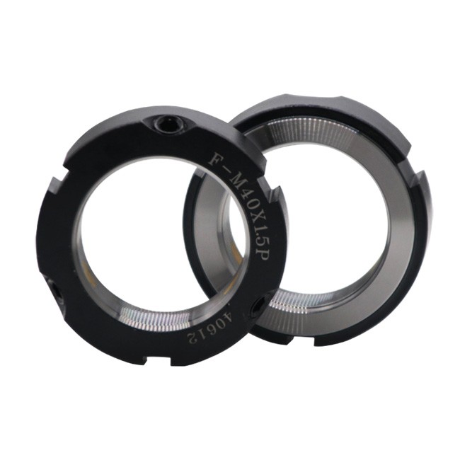 Buy F-m28*1.5p F-type Precision Locking Round Nut And Bearing Screw Rod ...