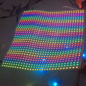 Buy Flexible Led Strip Curtain Rgb Full Color Ws2812b/sk6812 Matrix ...