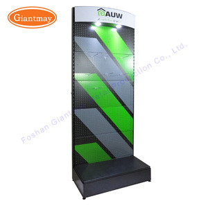Buy Free Standing Tool Storage Metal Pegboard Panels Display Stand With ...