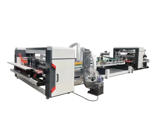 Buy Fully Automatic Straight Line Folder Gluer Machine For Corrugated ...
