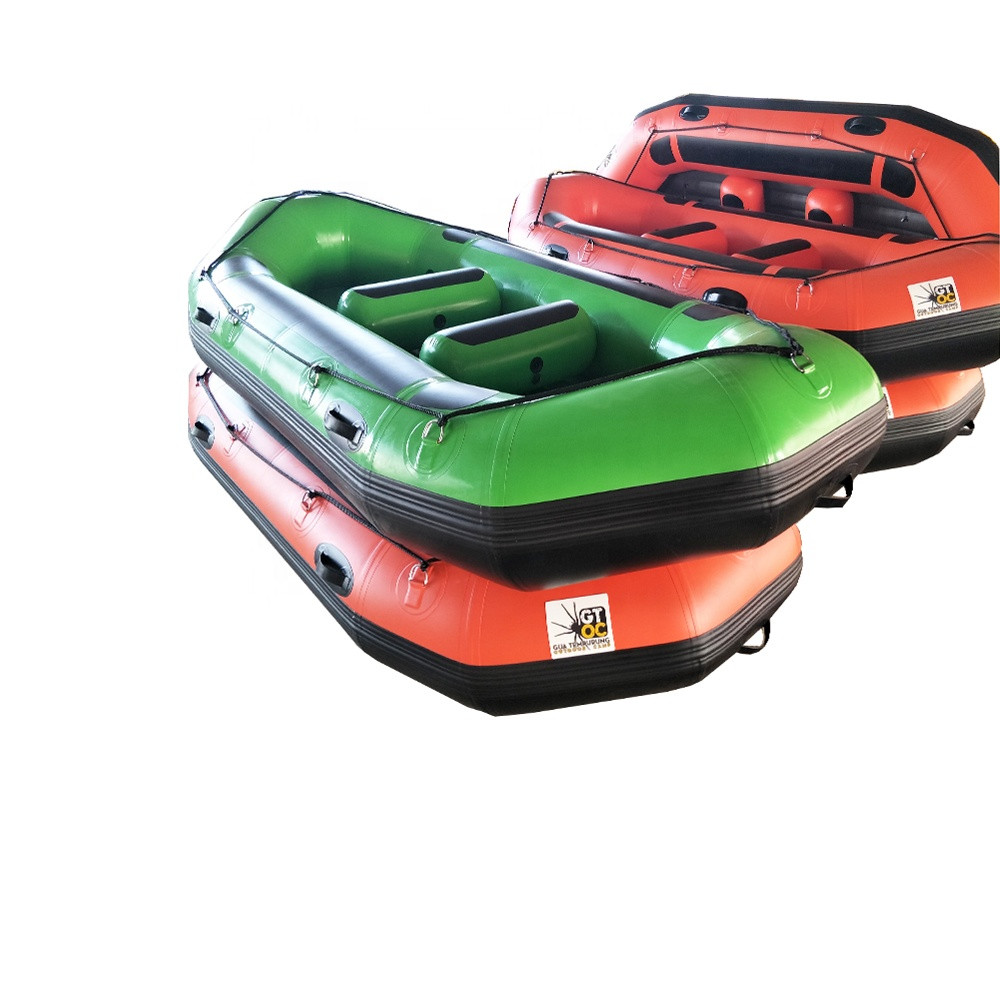 Buy Heavy Duty Double Floor River Boat Whitewater Rafting 8 Persons ...