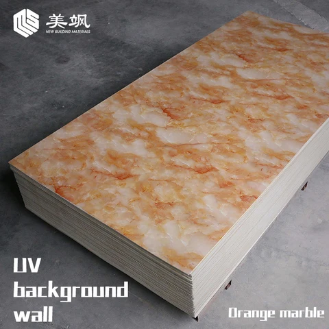 Buy High Glossy Flexible Plastic Marble Wall Panel Board Uv Coating ...