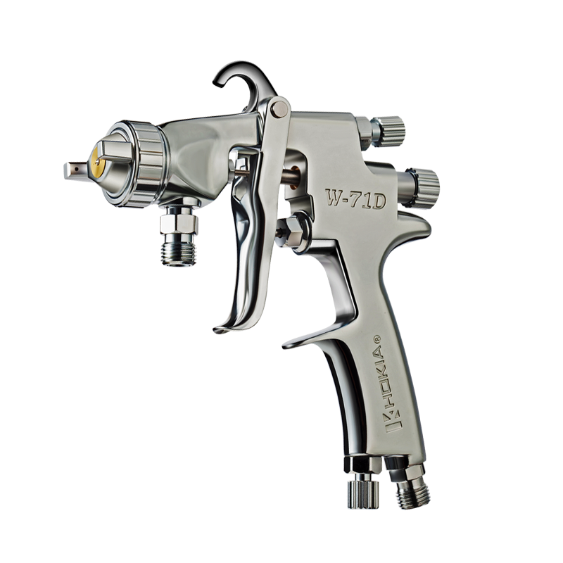 Buy High Technica W71-1.8 Air Powered Air Tools Pneumatic Spray Gun 400ml 600ml Gravity Type ...