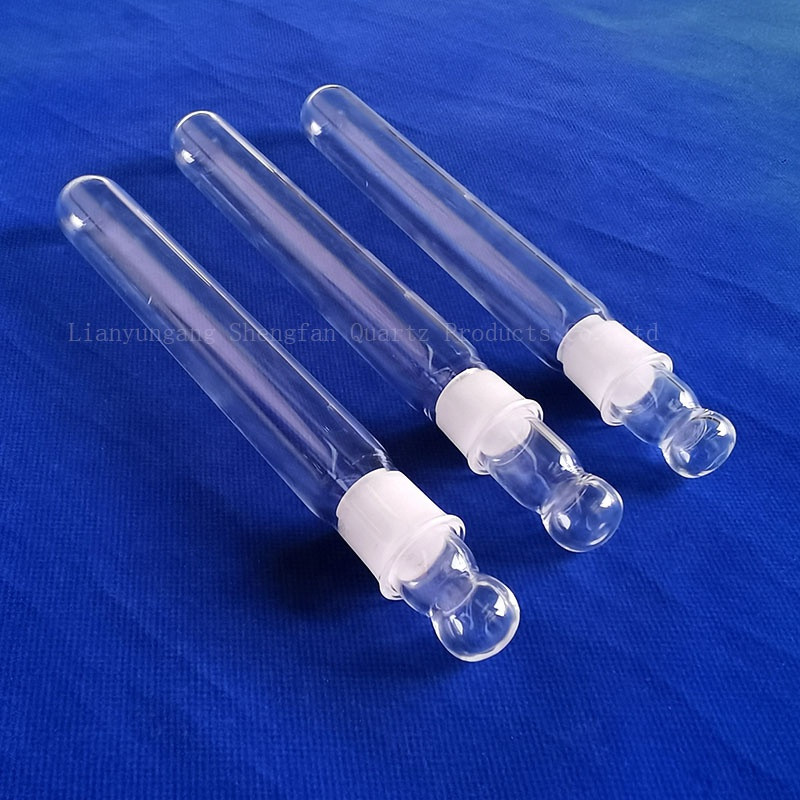 Buy High Temperature And Corrosion Resistant Quartz Glass Test Tube ...