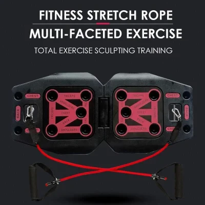 Buy Home Fitness Equipment Set Fitness Training Muscle Stretching Push ...