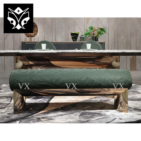Buy Home Luxury Sofa Bench Modern Indoor Nordic Bed End Bench Seat ...