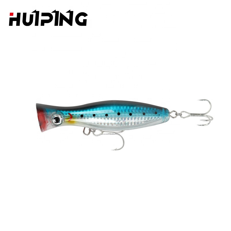 Buy Huiping 120mm 43g Floating Topwater Popper Bait Sea Pike Fishing ...