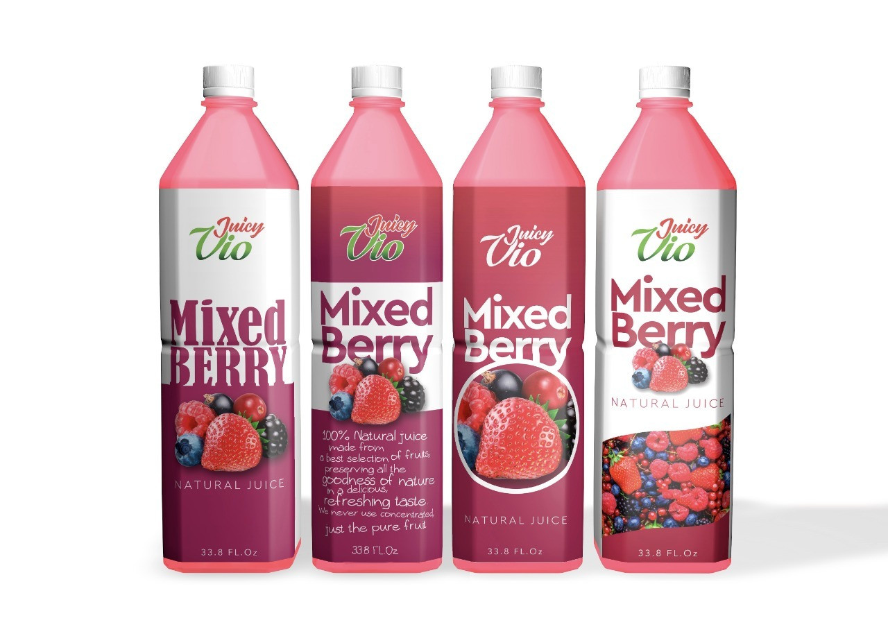 Buy Juicy Vio Juice Passion Fruit Water Melon Pineapple Mango Puree ...