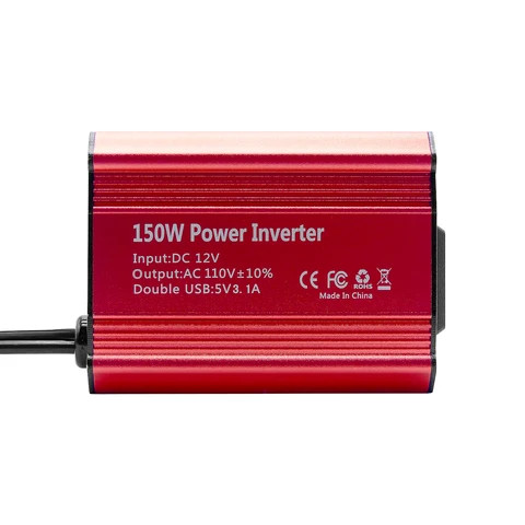 Buy Mini Portable 150w Car Power Inverter Cigarette Lighter Car Charger ...