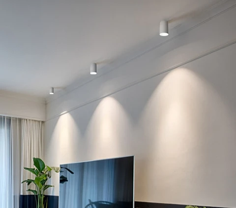 Buy New Design Led Spotlight Aluminum Fully White Housing Ceiling ...