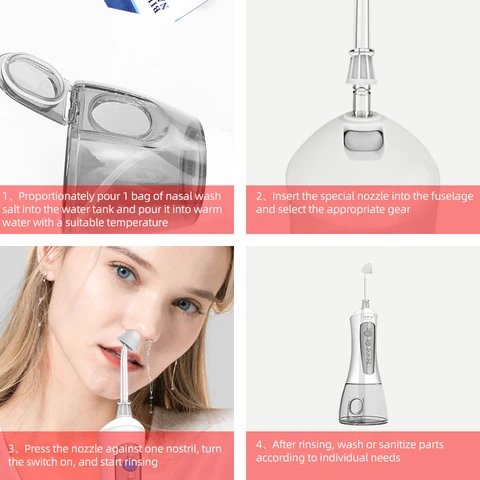 Buy Nose Washing Machine Multifunctional Water Flosser And Nasal Washer ...