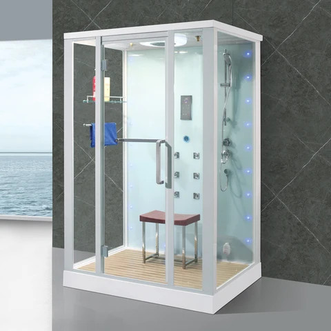 Buy Overall Deluxe Single And Double Bathroom, Steam Shower, Glass ...