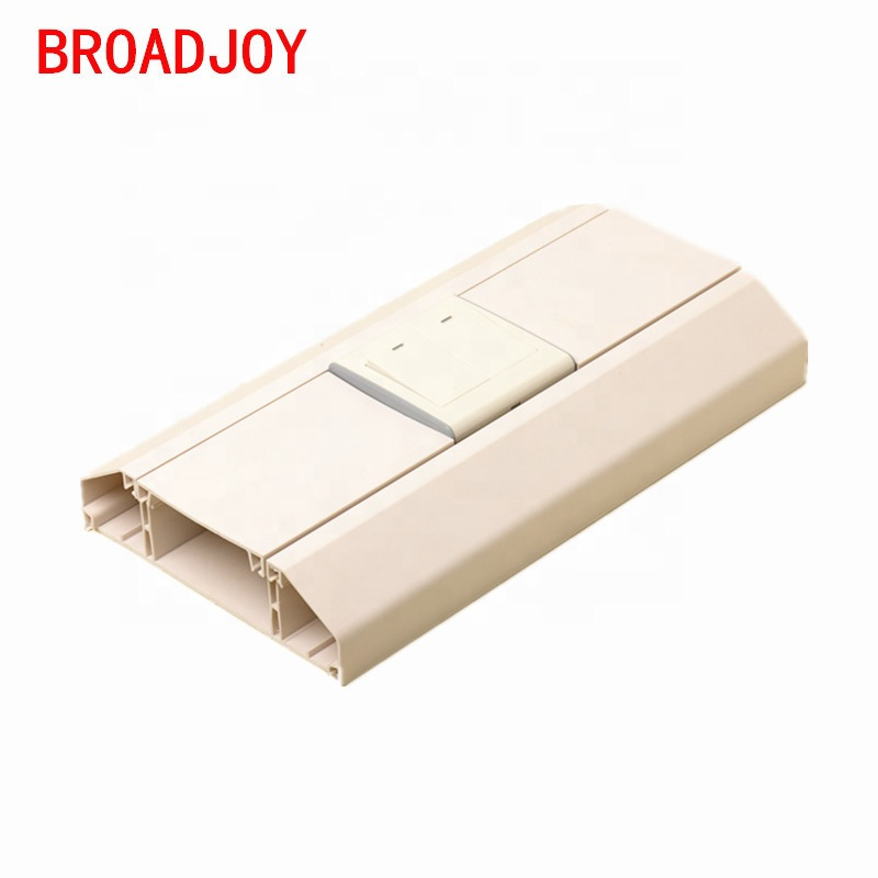 Buy Plastic Electrical Cable Wiring Duct Pvc Perimeter Trunking 3 ...