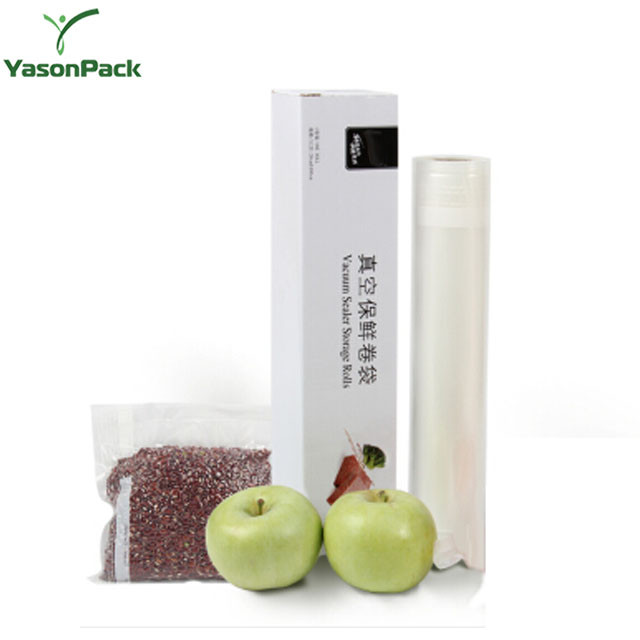 Buy Plastic Vacuum 3 Side Seal Frozen Food Fruits Packaging Resealable ...