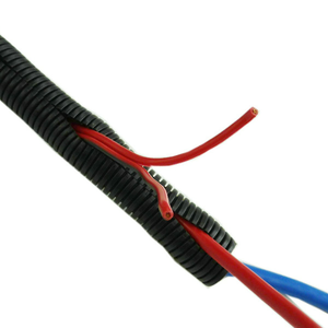 Buy Plastic Wire Cover Split Wire Loom To Protecting Wires And Cables ...