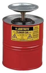 Buy Plunger Can 1 Gal. Galvanized Steel Red from WePower ESTABLISHMENT ...