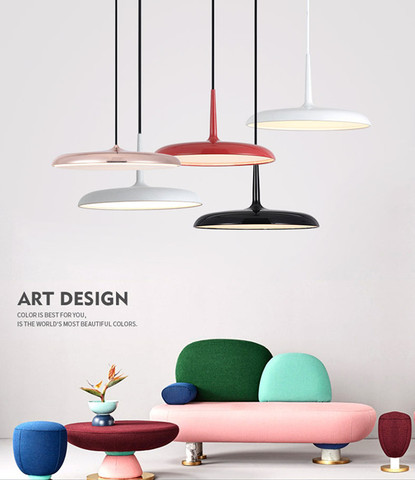 Buy Promotional Modern Office Hotel Hanging Light Colorful Decorative ...
