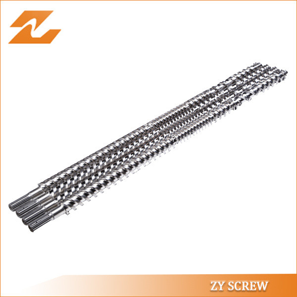 Buy Pvc Granules Parallel Twin Barrel And Screw from Zhejiang Zhongyang ...