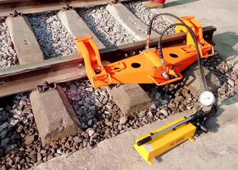 Buy Railroad Screw Jack Rail Bender Yzg-550 Hydraulic Rail Bending ...