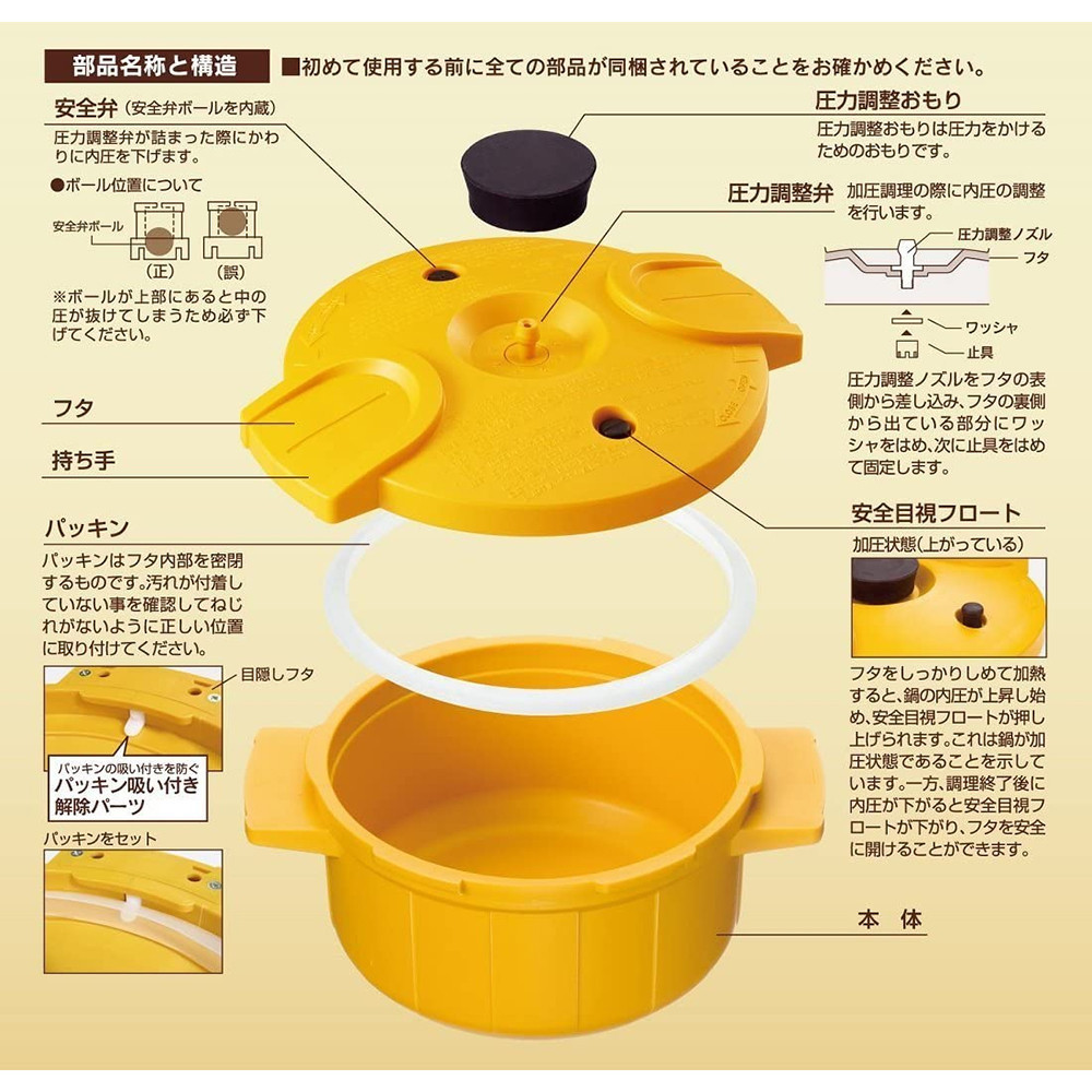 Buy Secure Plastic Restaurant Power Multipurpose Pressure Cooker from ...