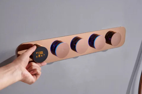 Buy Stepon Concealed Shower Set Digital Shower Control Shower System ...