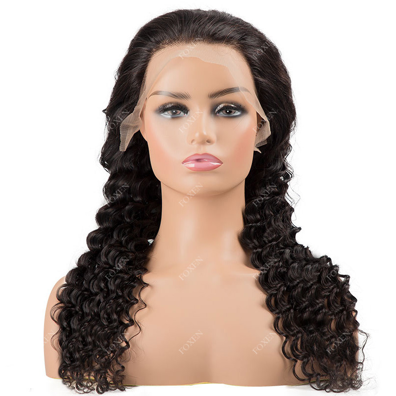 Buy Top Quality 250g 180% 13*6 Hd Lace Front 13x6 Loose Deep Wave Wig ...