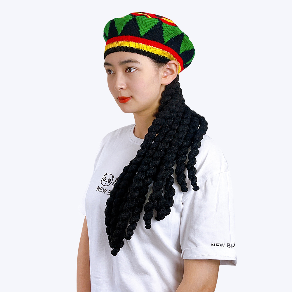 Buy Vast Wholesale Winter Hats Reggae Jamaican Style Knitted Rasta Hat ...